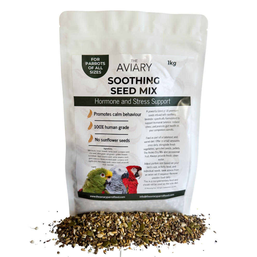 Soothing Seed Mix For Parrots - The Aviary Parrot Food